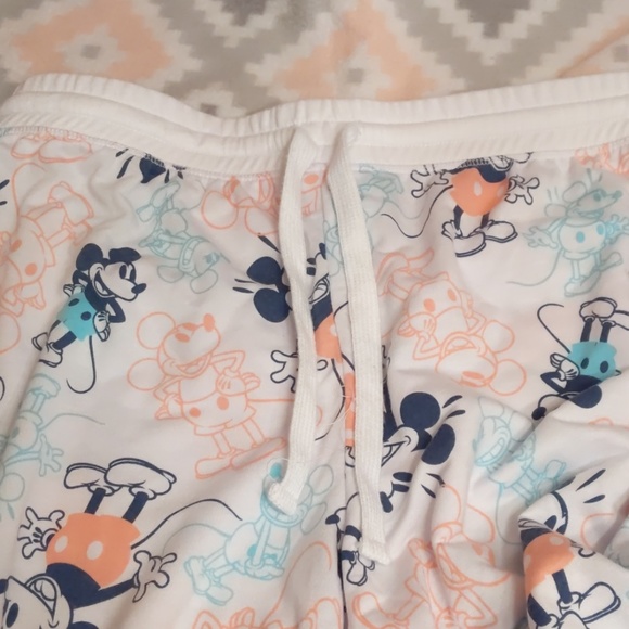 Disney | Intimates & Sleepwear | Mickey Mouse Womens Sleep Capris ...
